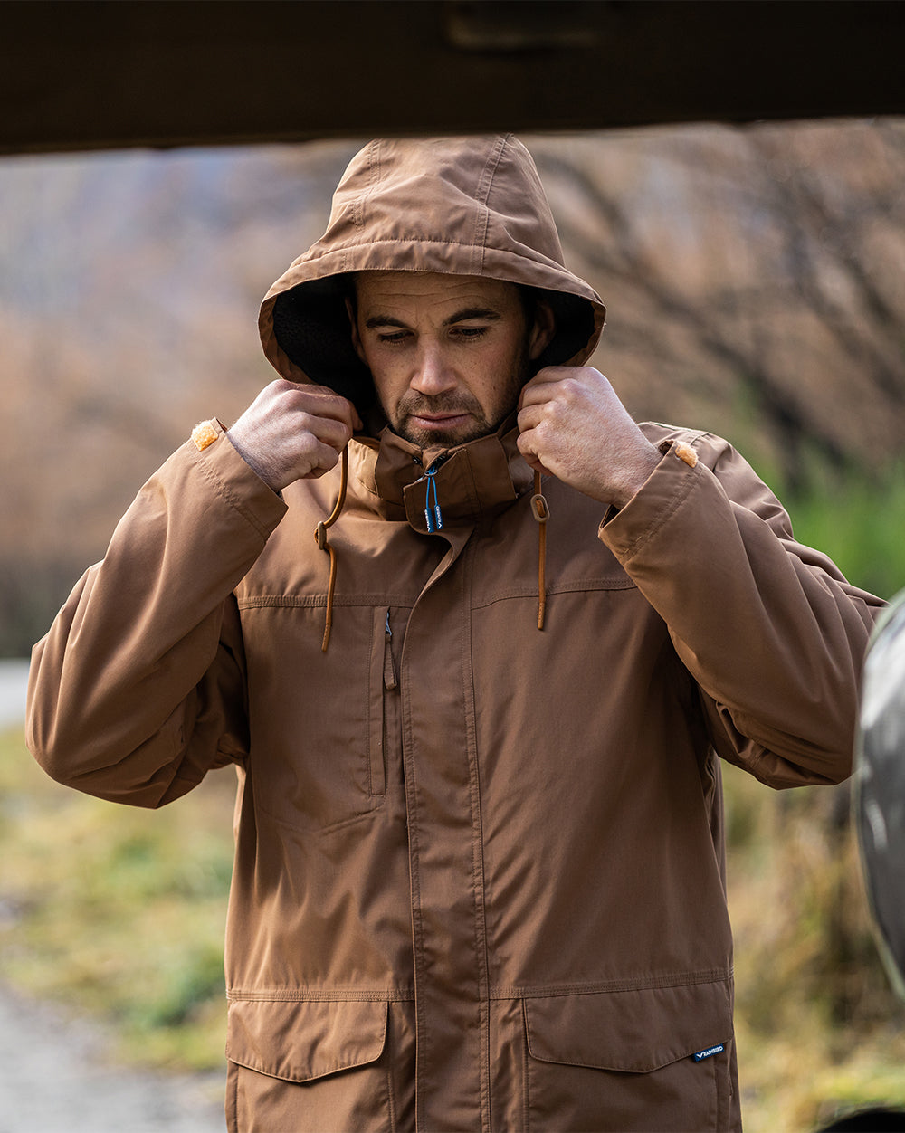 Altair Coat in Saddle – Rainbird Clothing