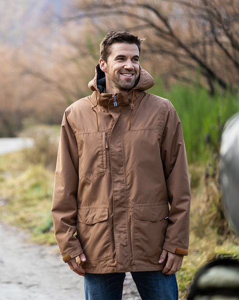 Altair Men’s Waterproof Coat - Insulated and Windproof | Rainbird Clothing