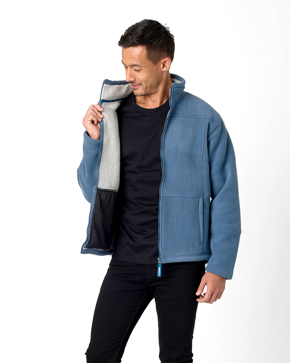 Lumber Jacket in Dusk Blue – Rainbird Clothing