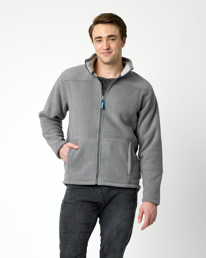 Lumber Jacket in Steel Grey – Rainbird Clothing