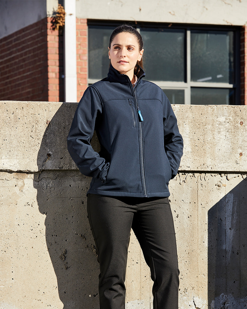 McKay Softshell Jacket in Navy – Rainbird Clothing