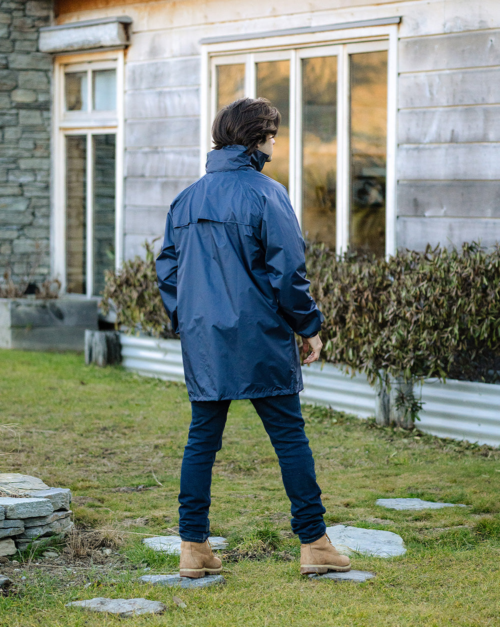 Cascade Jacket in Navy – Rainbird Clothing