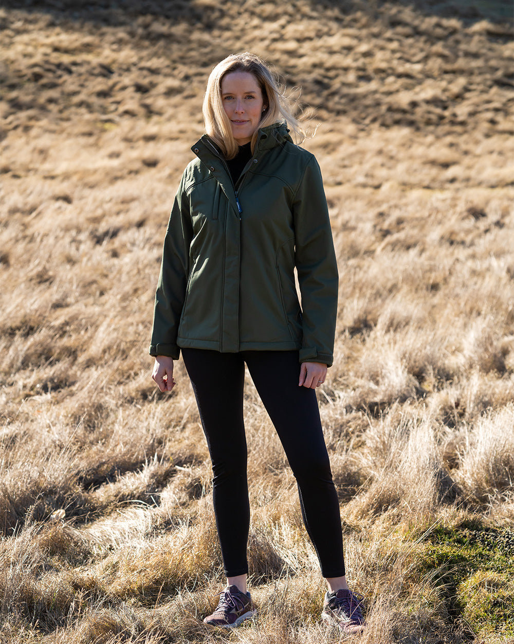 Ellis Softshell Coat in Beetle – Rainbird Clothing