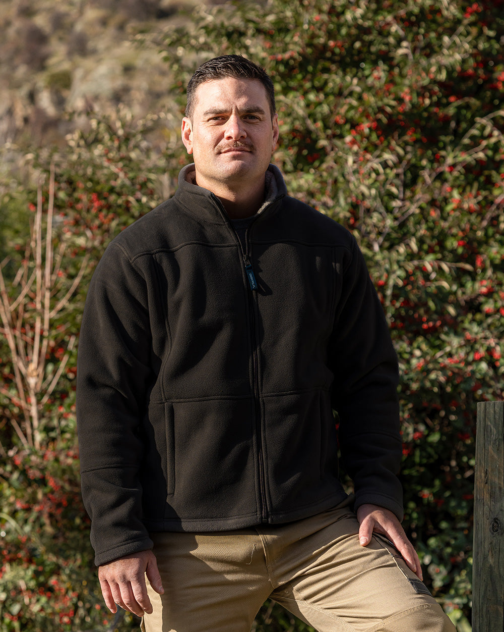 Lumber Jacket in Black – Rainbird Clothing