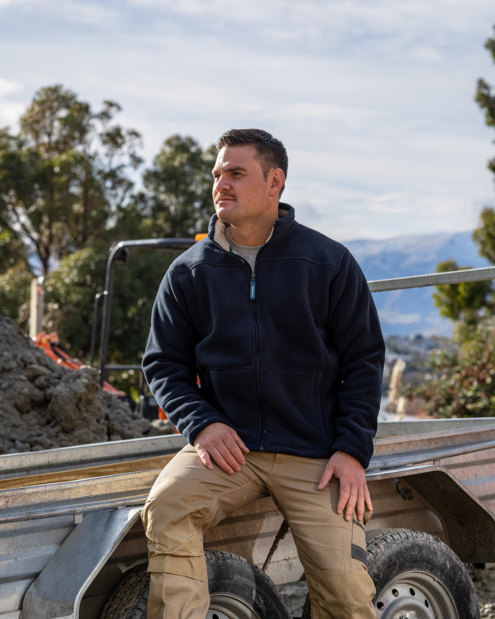 Lumber Jacket in Navy – Rainbird Clothing