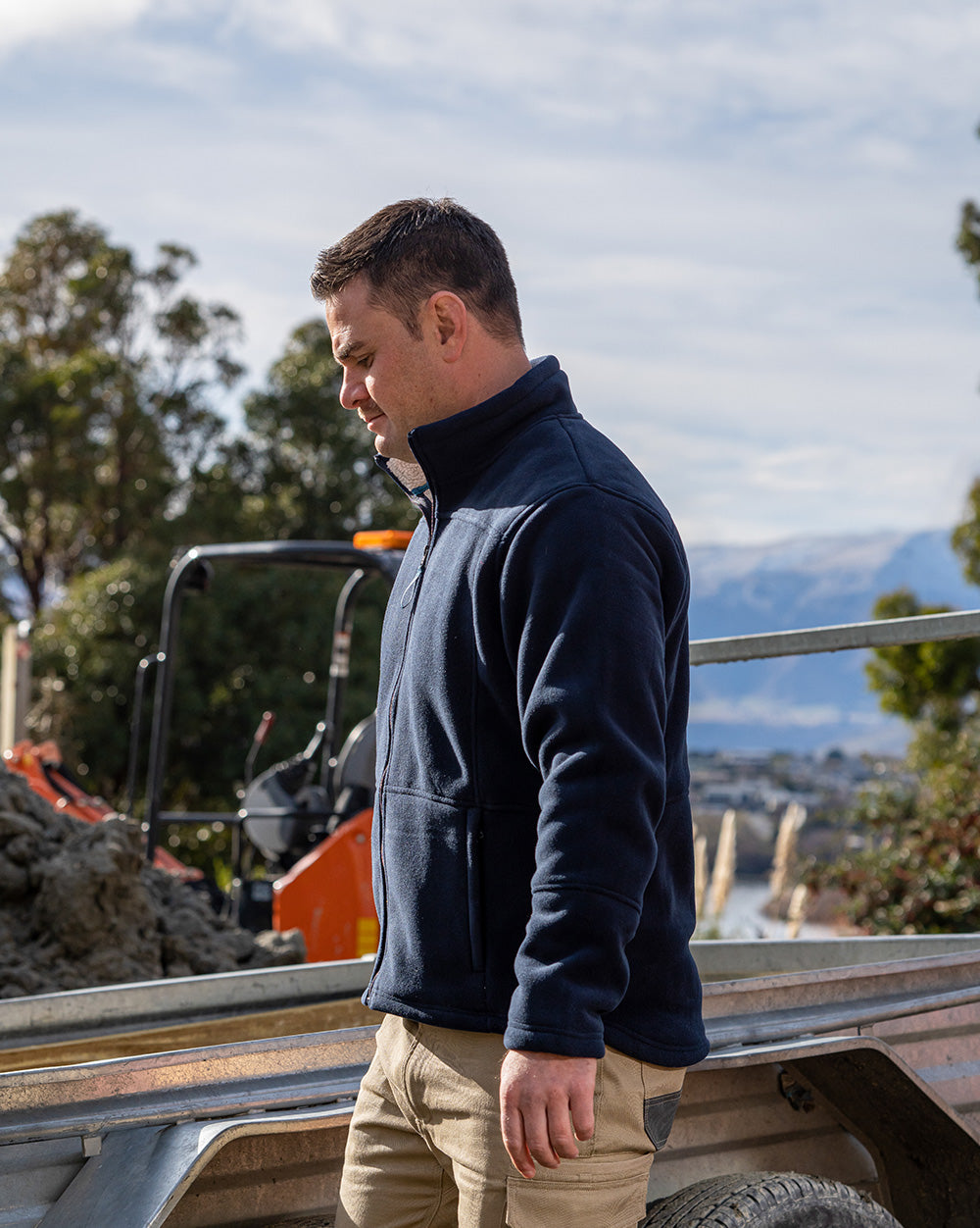 Lumber Jacket in Navy – Rainbird Clothing