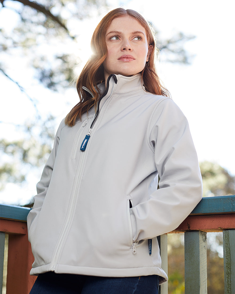 McKay Softshell Jacket in Pebble Grey – Rainbird Clothing