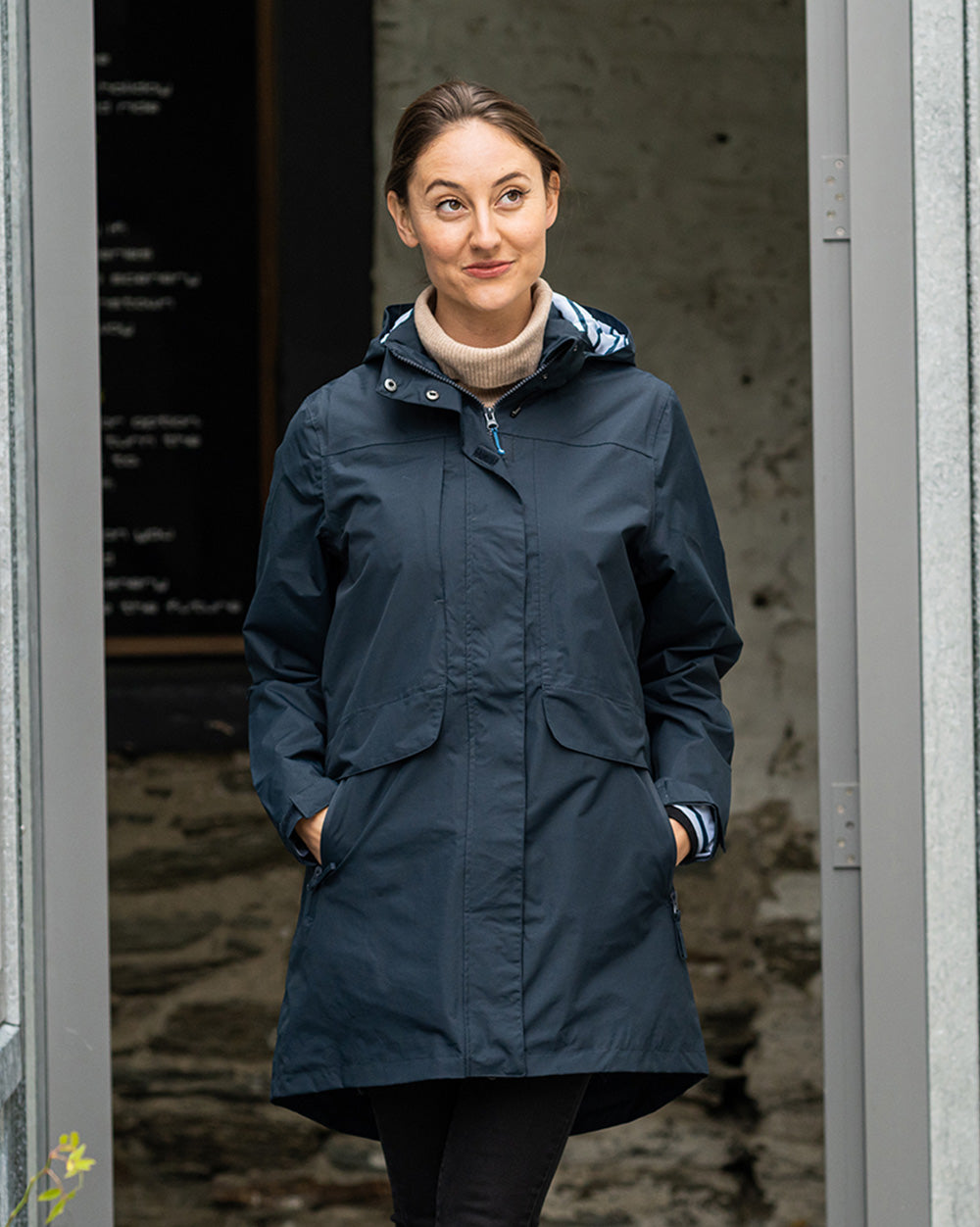 Polaris Jacket in Navy – Rainbird Clothing