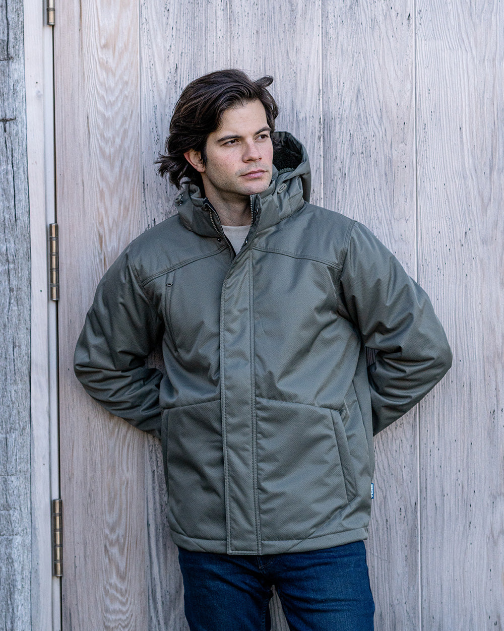 Jones Softshell Coat in Dusty Olive – Rainbird Clothing
