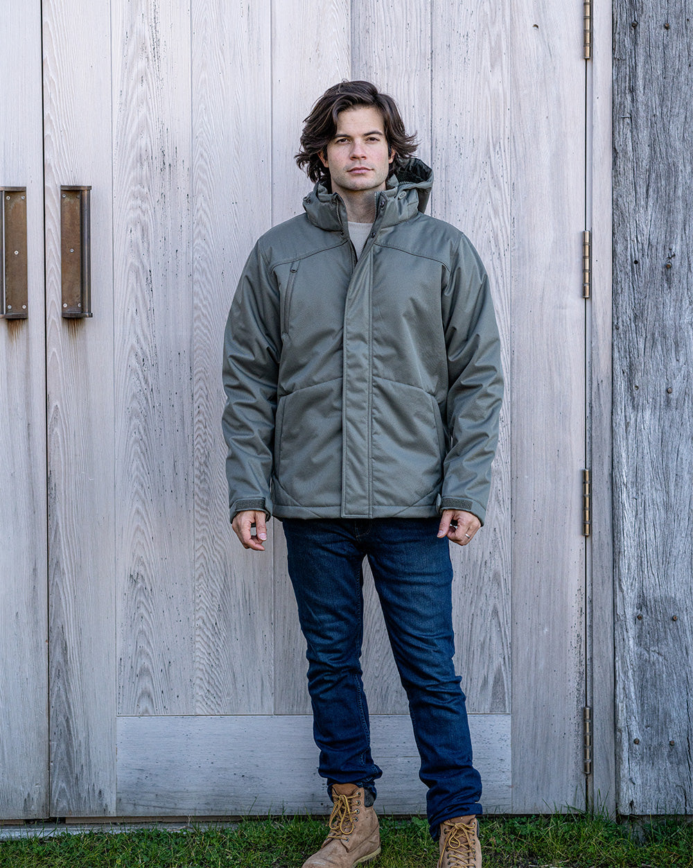 Jones Softshell Coat in Dusty Olive – Rainbird Clothing